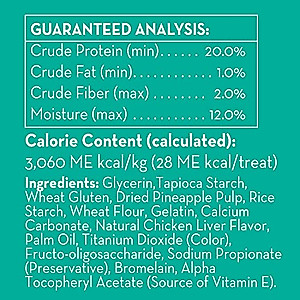 Dingo Denta Treats Teeth Whitening Mini Chews, 24 Pack, Flavourless, 7.6 Oz