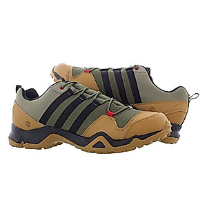 adidas Men's AX2S Hiking Shoes, Focus Olive-core Black-mesa, 13