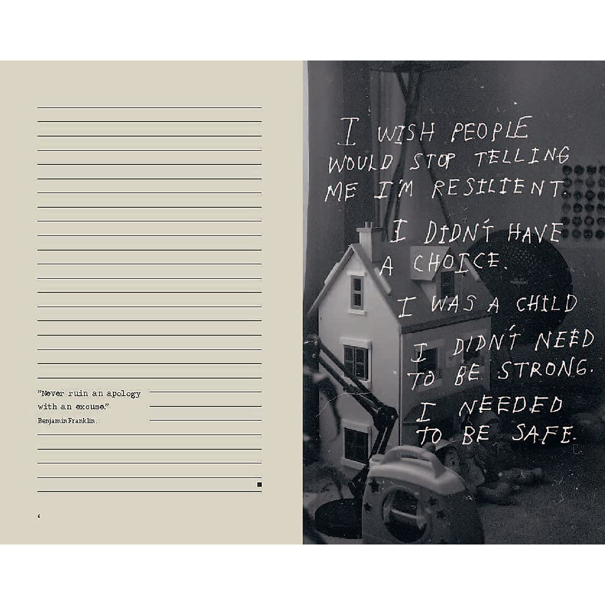 Things You Wanted to Say But Never Did: A Photographic Journal to Process Your Feelings