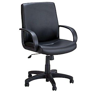 JTSQ Mid Back Office Chair in Black Gaming Chair Office Chair Gaming Desk Computer Chair High Chair Home Office Desk Chairs Office Chairs Home Office Office Furniture Swivel Chair Computer Chair