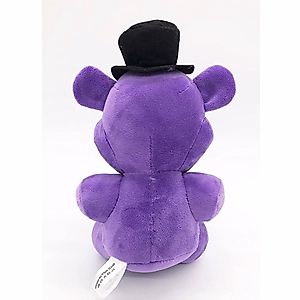 KEOGAU Shadow Freddy 7'' ( in Stock US ) Phantom Freddy- Purple Guy | Fan Made | Night Plush Toy Nightmare Withered Freddy | Freddy Plush Toys