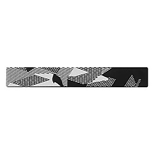 Geekria Flex Fabric Headband Pad Compatible with SteelSeries Arctis 7, Arctis 9X, Arctis PRO, Headphones Replacement Band, Headset Head Cushion Cover Repair Part (Black White)