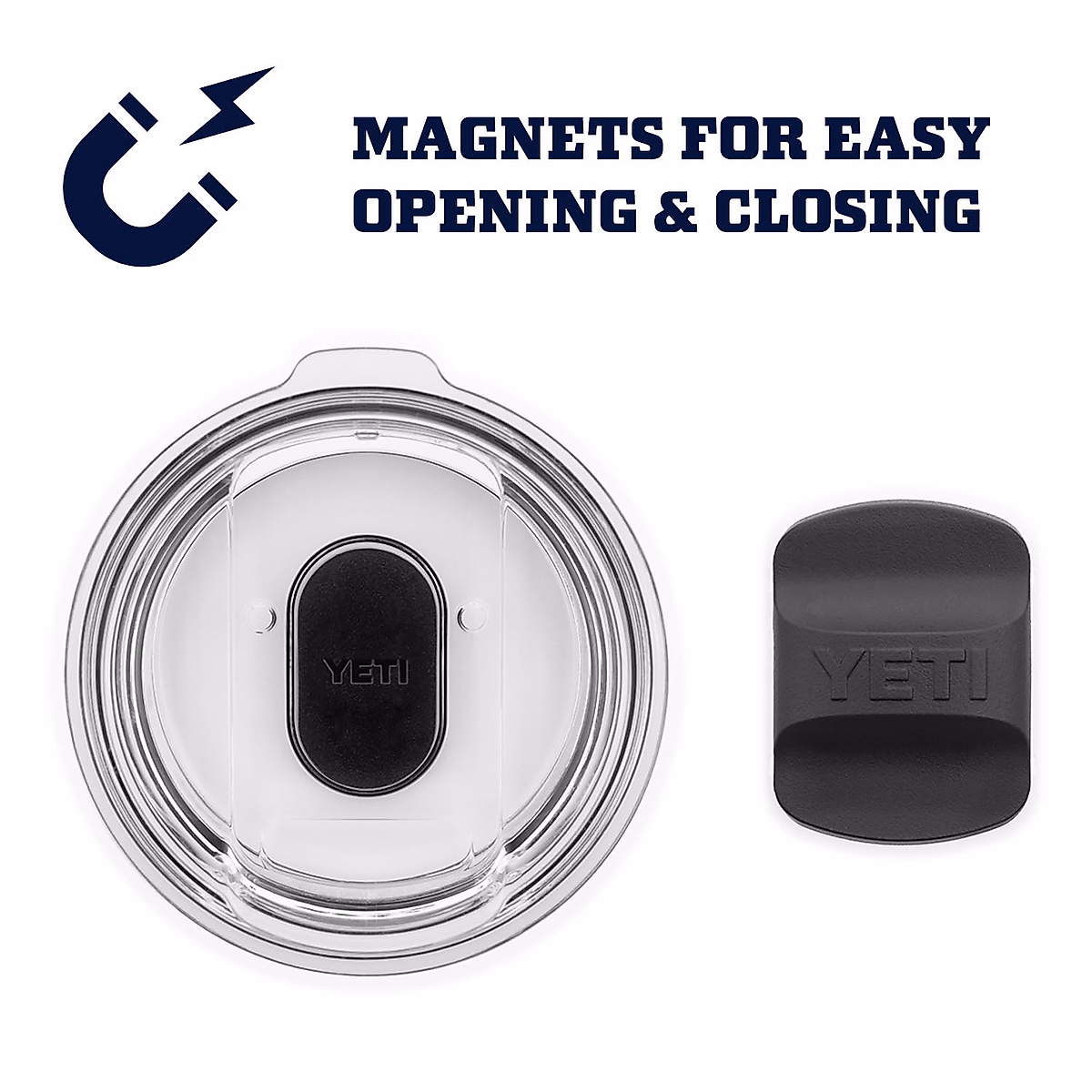 YETI Rambler 10 oz Tumbler, Stainless Steel, Vacuum Insulated with MagSlider Lid, Rescue Red