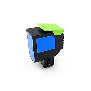 Green2Print Toner Cyan, 3500 Pages, Replaces Lexmark 71B0H20, 71B1HC0, Toner Cartridge for Lexmark CX417DE, CX517DE, CS417DN, CS517DE