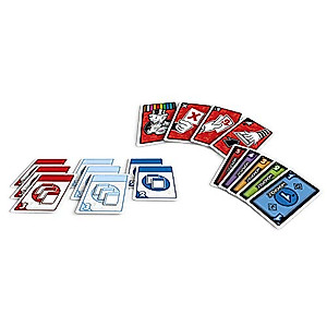 Hasbro Gaming Monopoly Bid Game,Quick-Playing Card Game for 4 Players,Game for Families and Kids Ages 7 and Up