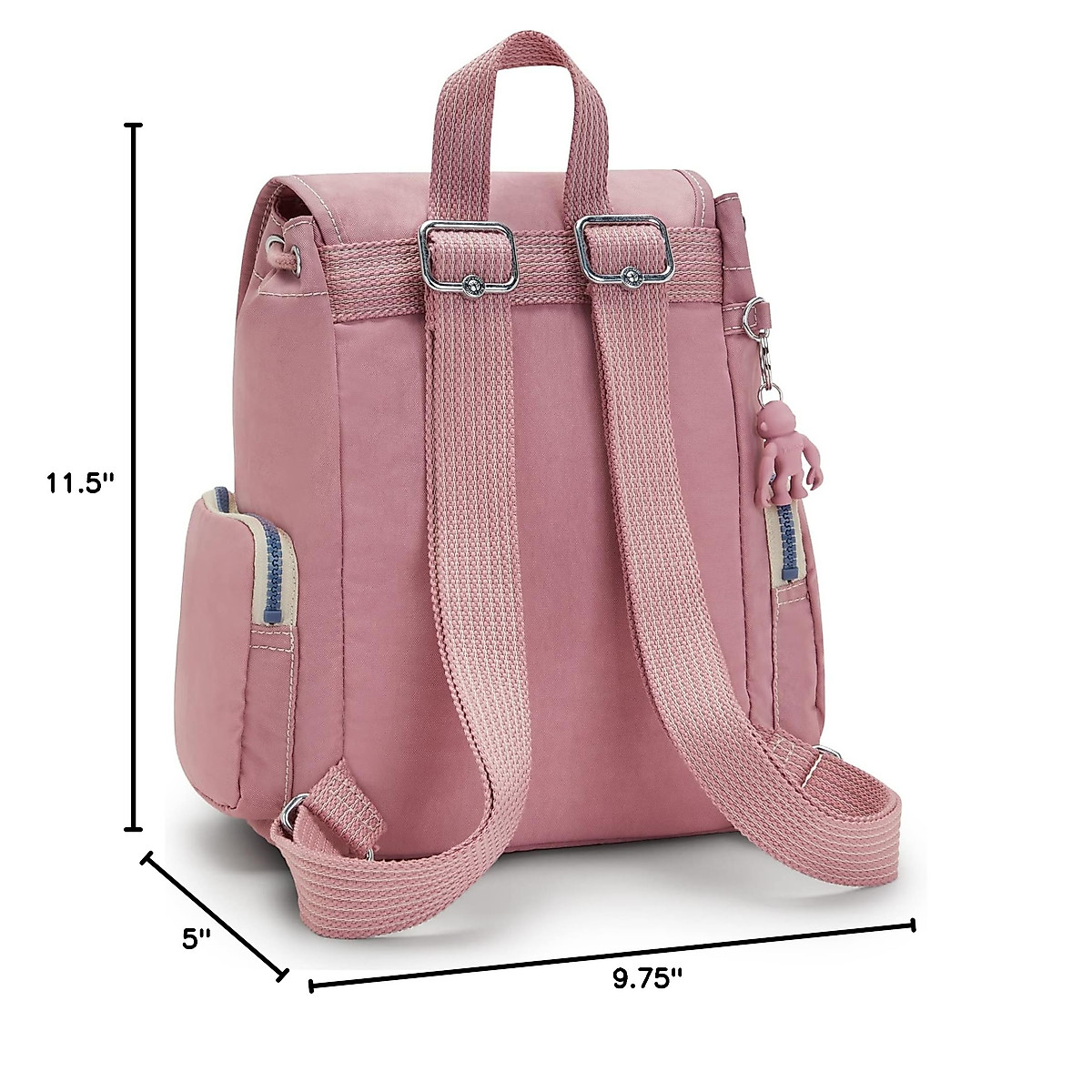 Kipling Women's Ebba, Tender Sage M3, 9.75''L x 11.5''H x 5''D