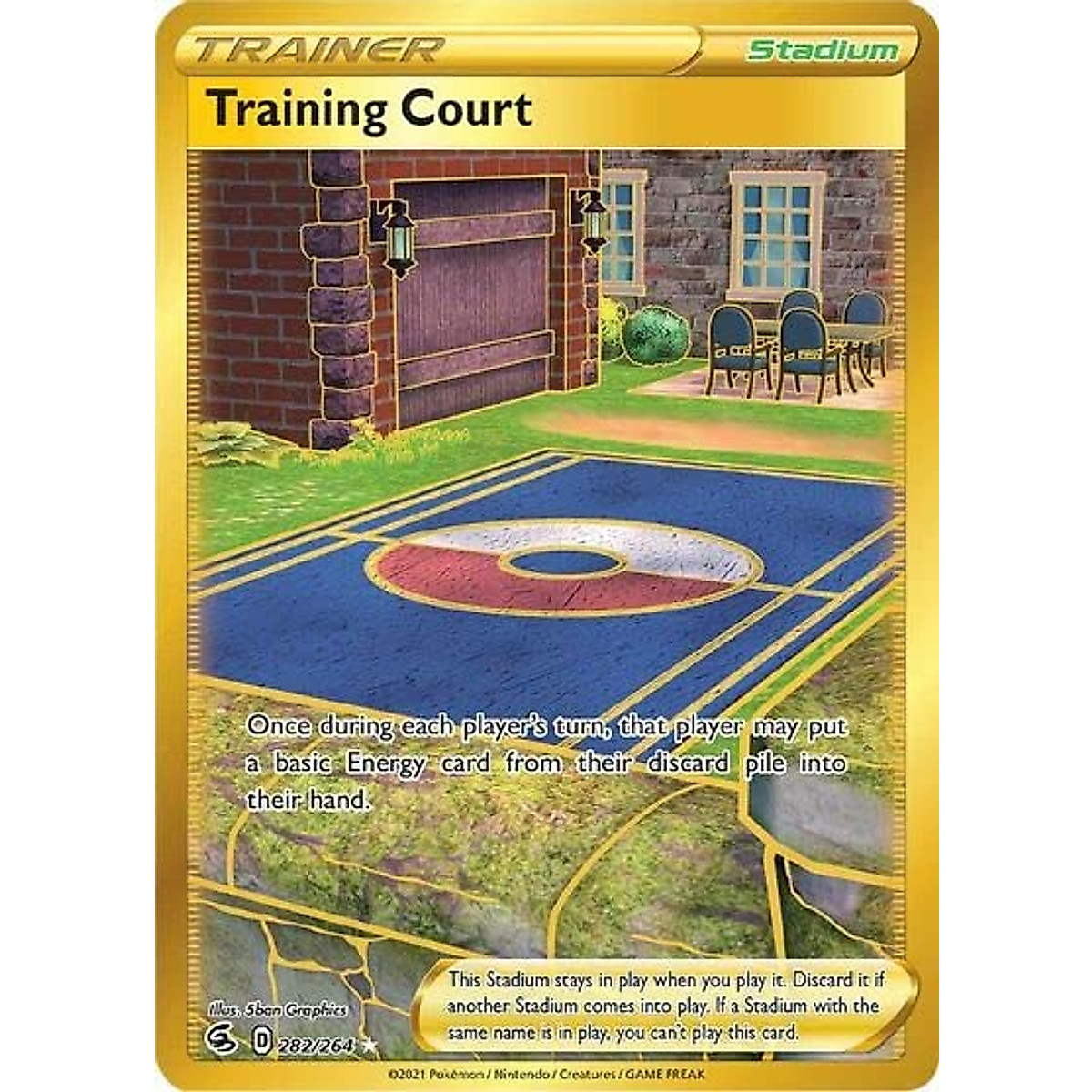 Training Court - 282/264 - Secret Rare - Sword & Shield - Fusion Strike