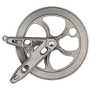 Strata Ball Bearing Style Clothesline Pulley - 5.5'' Heavy Duty Metal, Rustproof Silver for Outdoor Laundry Drying, Clothes Line Pulley for Clothes, Coats, Blankets, and More