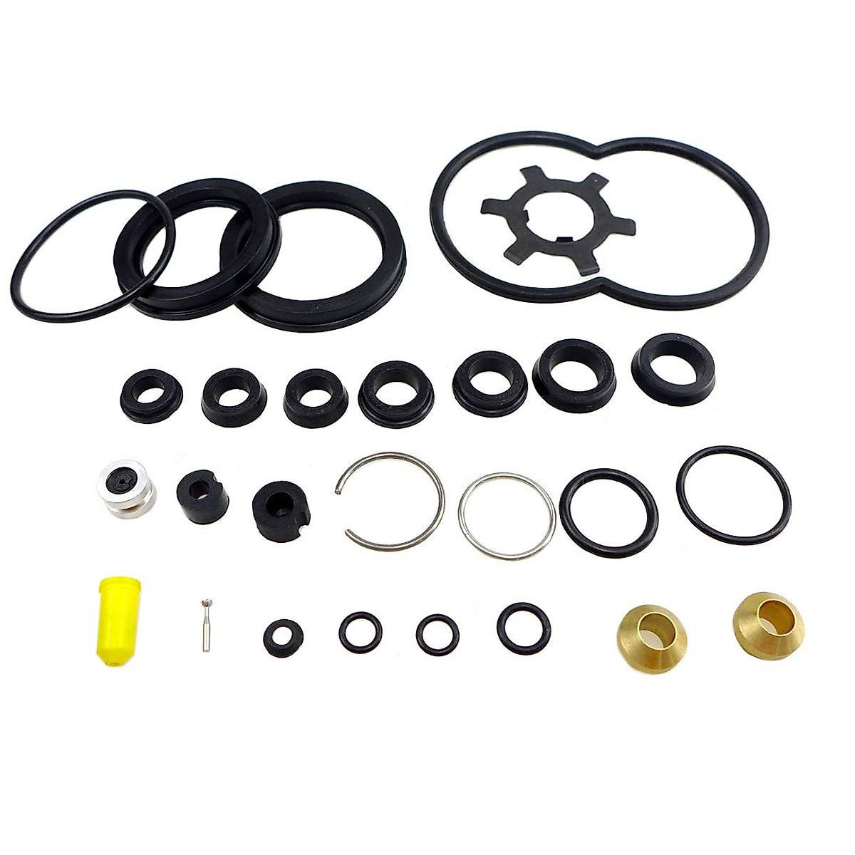 Hydro Boost Seal Leak Repair Kit Fit for Ford/GM/Chrysler/Chevrolet/F-150/F-250/F-350/G30 S10/Bronco Expedition Rubber Replace 2771004x