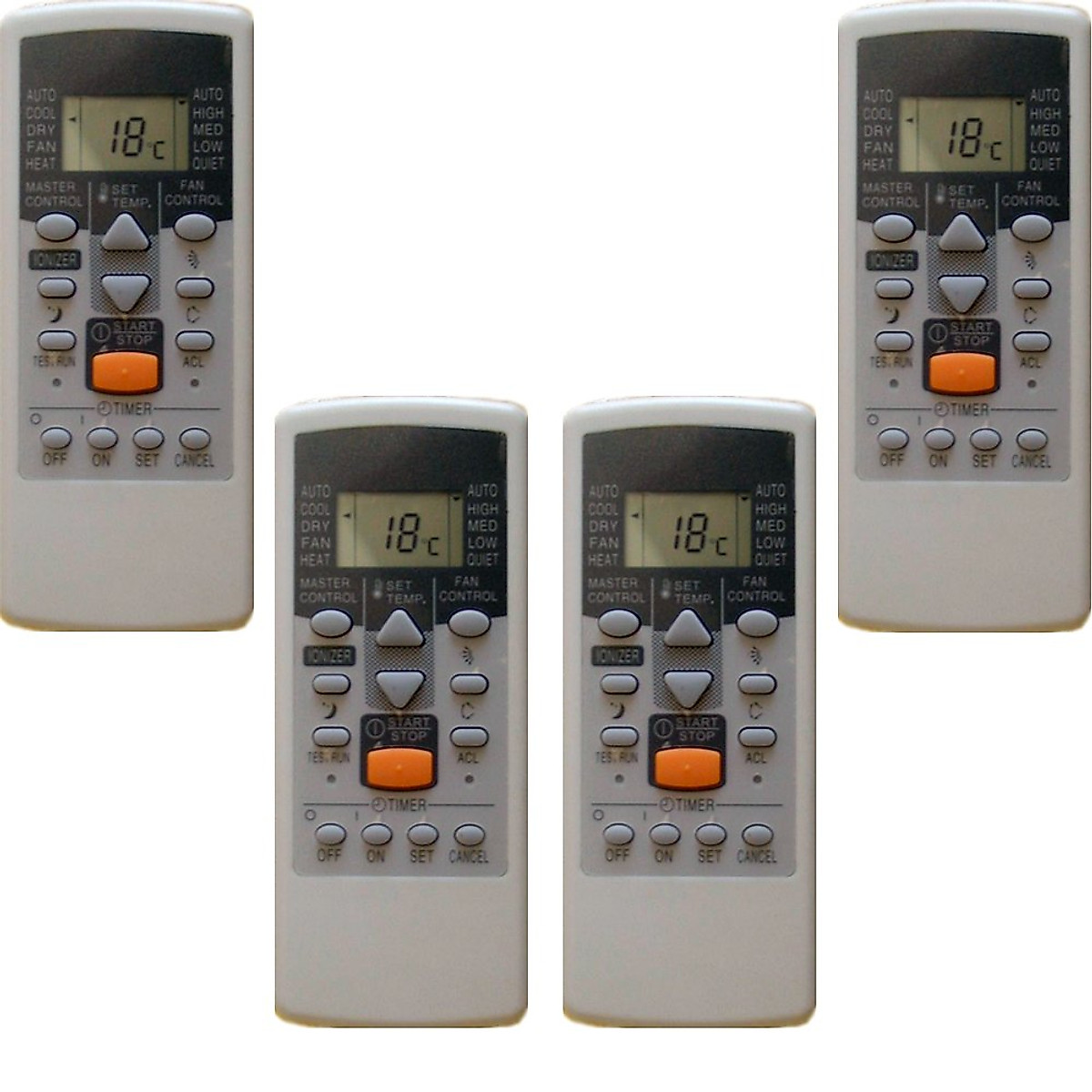 Generic Replacement Air Conditioner Remote Control for Fujitsu Ar-je4 Ar-je5 Ar-je6 Ar-je7 Ar-je8 Ar-je11 Ar-pv1 ...