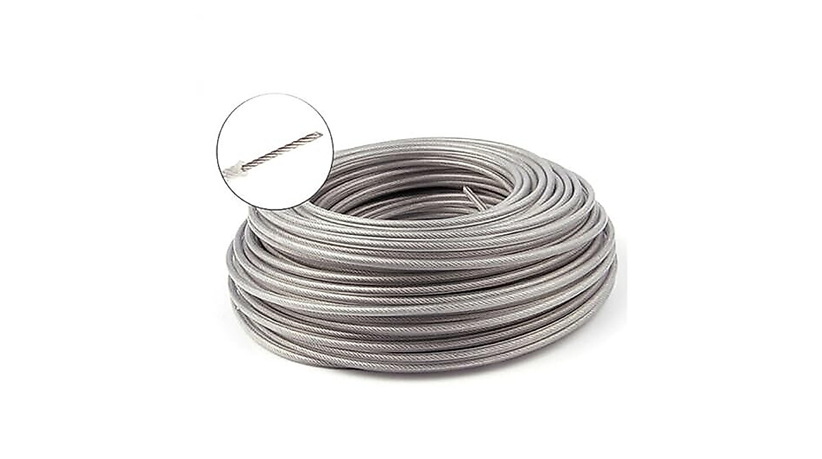 XiBany 3mm Steel Wire Trimmer Cord - 15m Roll