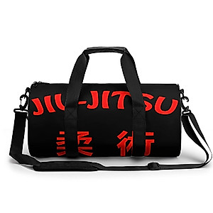 FunnyStar Jiu-Jitsu Gym Bag for Women and Men Travel Duffel Bag for Sports Print Gymbag