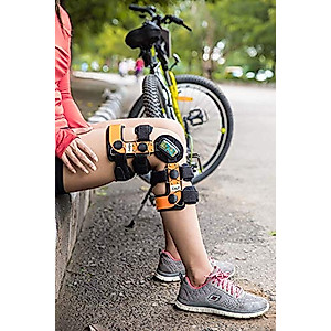 Z1 K2 Knee Brace –Best Knee Brace for ACL/Ligament Injuries/Sports Injuries, Arthritis (OA) & Preventive Protection & Relief from Knee Joint Pain/Degeneration- Men & Women S23(T=24-25.5"/C=22-23.5")