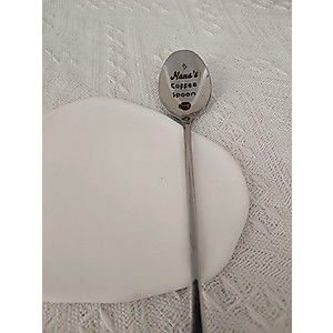 Gift for Nana from Granddaughter Grandson Funny Nana's Coffee Spoon for Grandma Nana Coffee Tea Lover Gifts Spoon for Nana Grandmother Christmas Gifts Stainless Steel Spoons