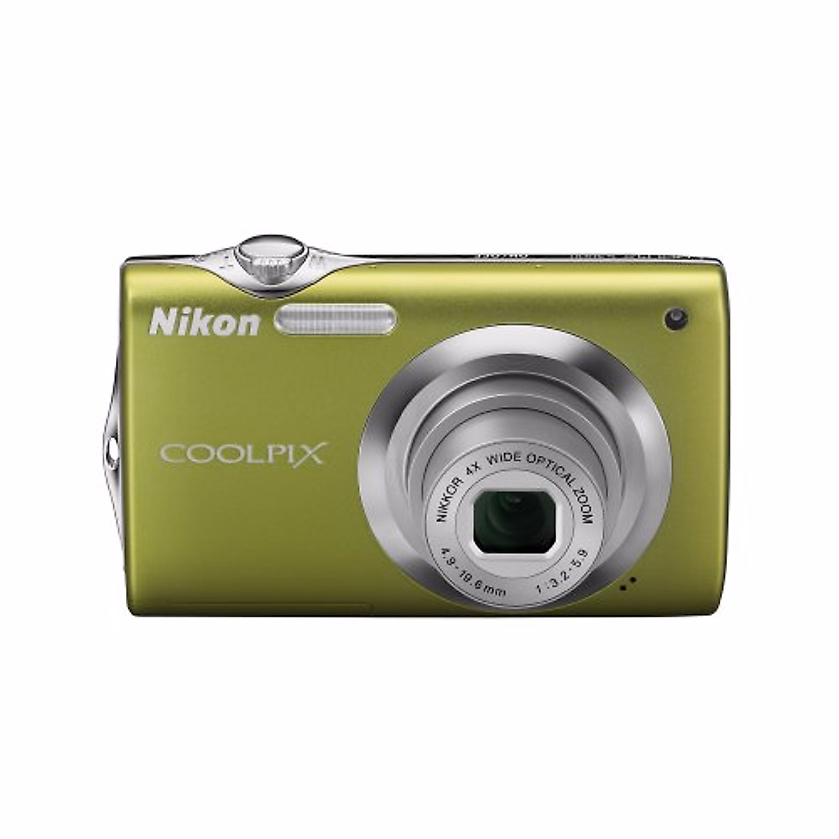 Nikon Coolpix S3000 12.0MP Digital Camera with 4x Optical Vibration Reduction (VR) Zoom and 2.7-Inch LCD (Green)