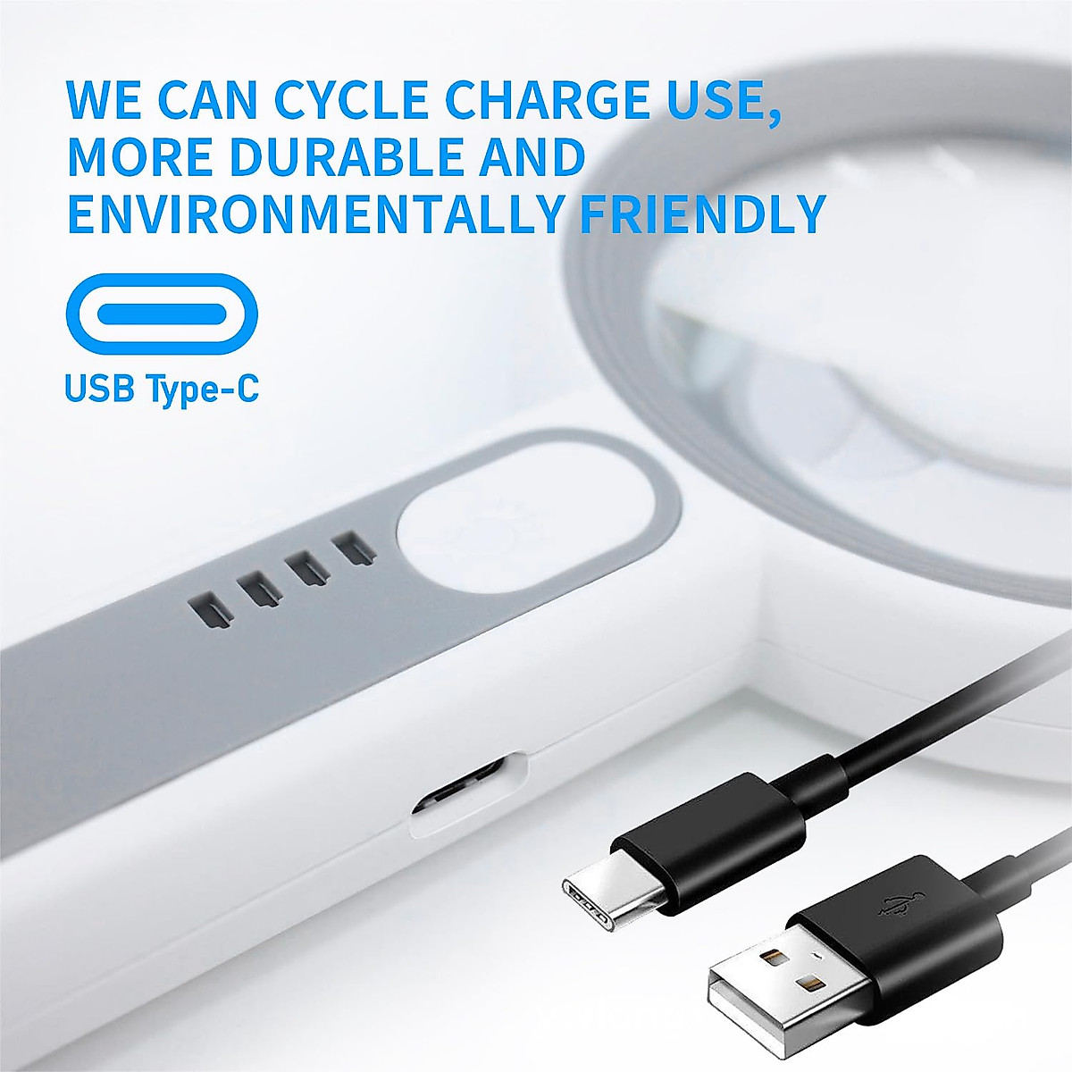 Magnifying Glass with Light, 12X 5X Handheld Magnifier with 18LED Light Have 3 Modes, Illuminated Lighted Magnifier for Reading, Inspection, Coins, Jewelry, Exploring