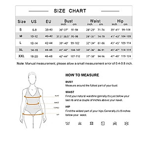 TcIFE Women's One Piece Swimsuits Tummy Control Swimwear Flattering High Waisted Monokini Bathing Suits for Women