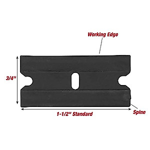 Hyper Tough 5 Piece Plastic Scraper Blades