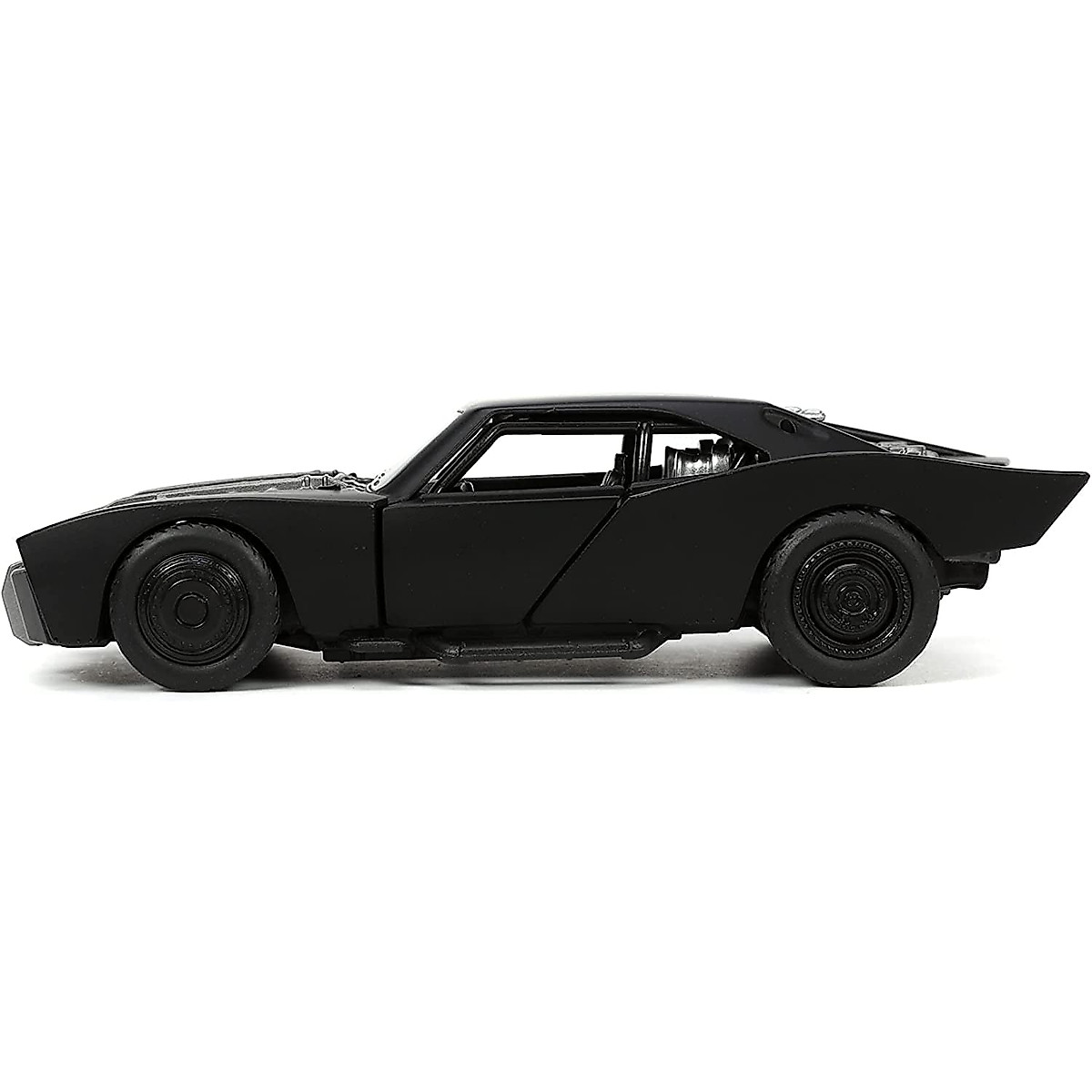 Jada Toys Hollywood Rides 2022 Batmobile W/Batman FIG 1/32 Vehicle Black