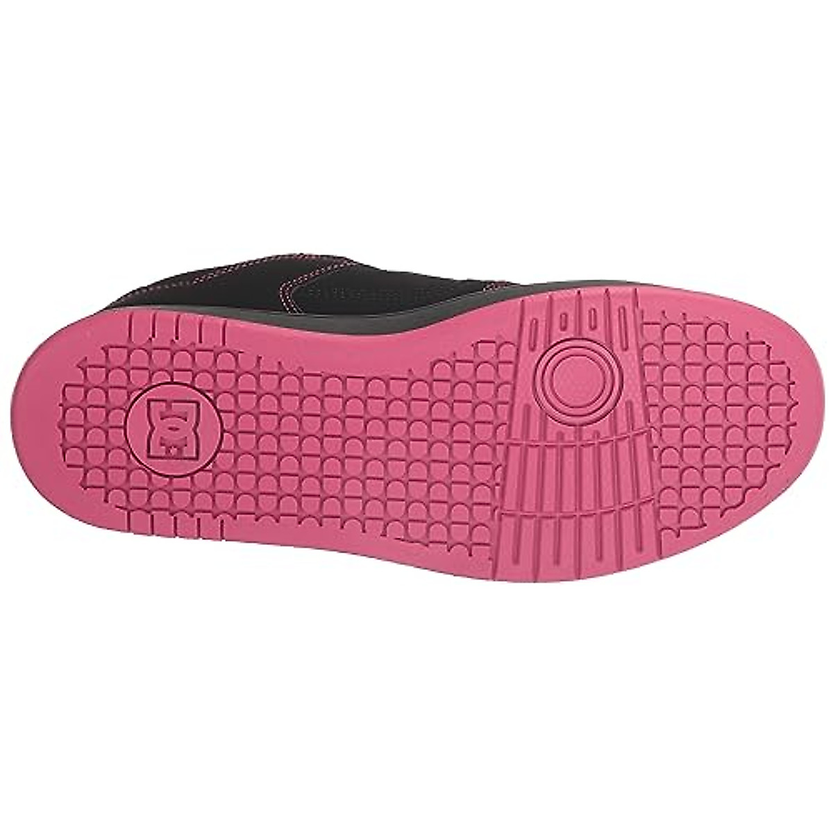 DC Women's Manteca 4 Low Skate Shoe, Battleship/Crazy Pink, 9.5