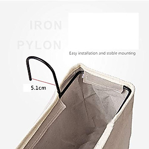 FenglinTech Bedside Caddy, 2PCS Bedside Storage Organizer Hanging Bag for Bunk Bed, Hospital Bed Rails, Baby Bed, Camp