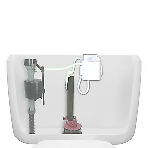 Fluidmaster 8300 Flush 'n Sparkle Automatic Toilet Bowl Cleaning System with Bleach Cartridge