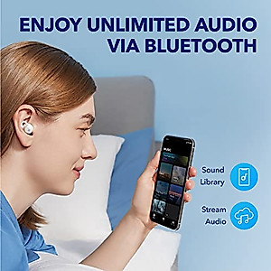 Soundcore by Anker, Sleep A10 Bluetooth Sleep Earbuds, Noise Blocking Earbuds for Sleep, Comfortable Fit, Bluetooth 5.2, App, for Unlimited Sleep Sounds, Sleep Monitor, Side Sleeper (Renewed)