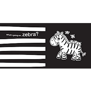 Hello, Baby Animals: A Black-and-White Board Book for Babies That Helps Visual Development (High-Contrast Books)