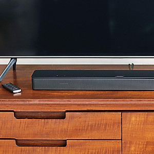 Bose Smart Soundbar 300 Bluetooth Connectivity with Alexa Voice Control Built-In, Black
