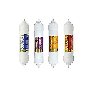 4EA Premium Replacement Water Filter Set for Coway : CHP-05CU/CHP-650U/CHP-8500U/CHP-8800U - 1 micron