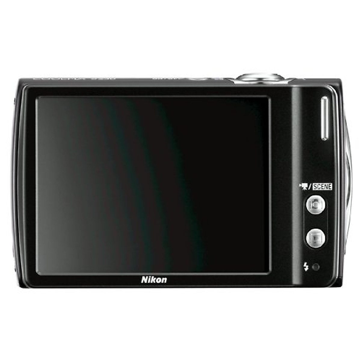 Nikon Coolpix S230 10MP Digital Camera with 3x Optical Zoom and 3 inch Touch Panel LCD (Jet Black)