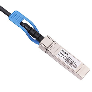 25GbE SFP28 DAC Twinax Cable 0.5M, 25GBASE-CR SFP28 Direct Attach Copper Cable, Compatible for Cisco SFP-H25G-CU0.5M, Ubiquiti, Mikrotik, Netgear, Supermicro, Open Source Switches