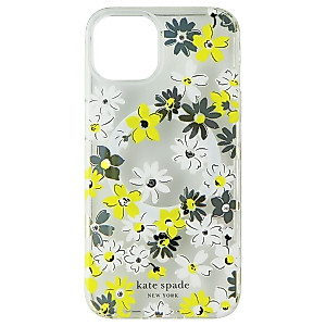 Kate Spade New York Protective Hardshell Case for MagSafe for iPhone 13 - Yellow Floral Medley