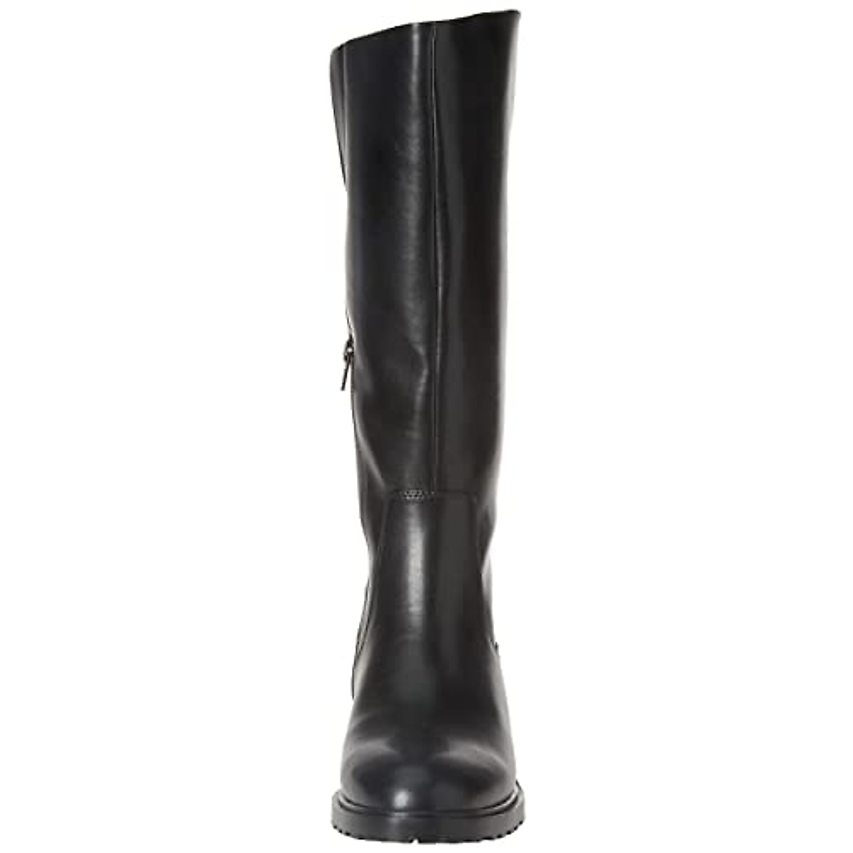 Amazon Essentials Women's Riding Boot, Black, 9