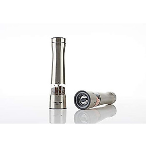 Sharper Image Illuminating Electric Salt and Pepper Mill Set