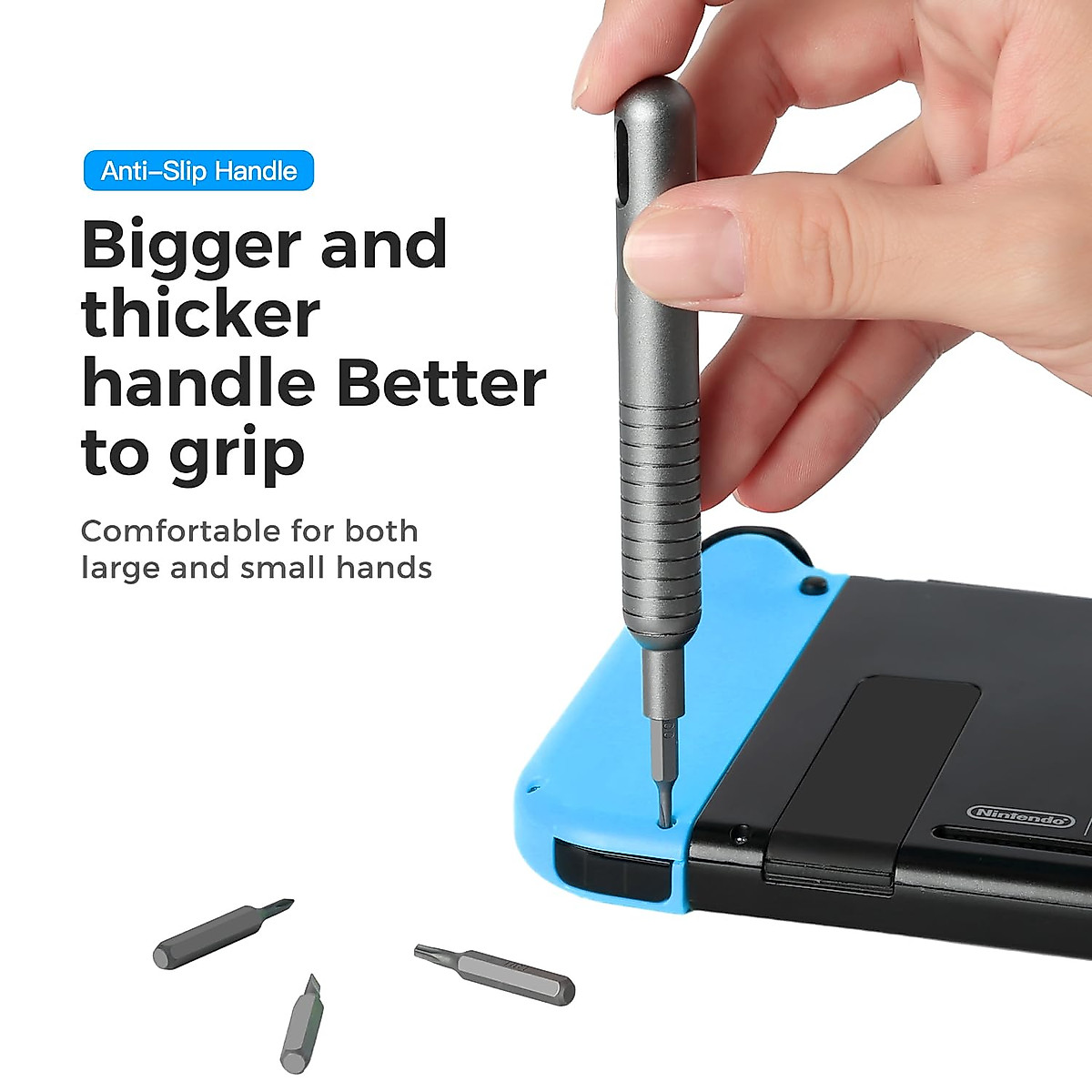 RARTOP Screwdriver - 51 in 1 Screwdriver Set with 48Pcs Mini Screwdriver Bits, Magnetic Screwdriver Phillips, Slotted, Square, Torx, Hex, Screwdriver Hand Tool Set for Electronics Repair