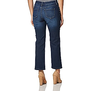 Bandolino womens Petite Mandie Signature Fit 5 Pocket Jeans, Greenwich, 8 Petite US