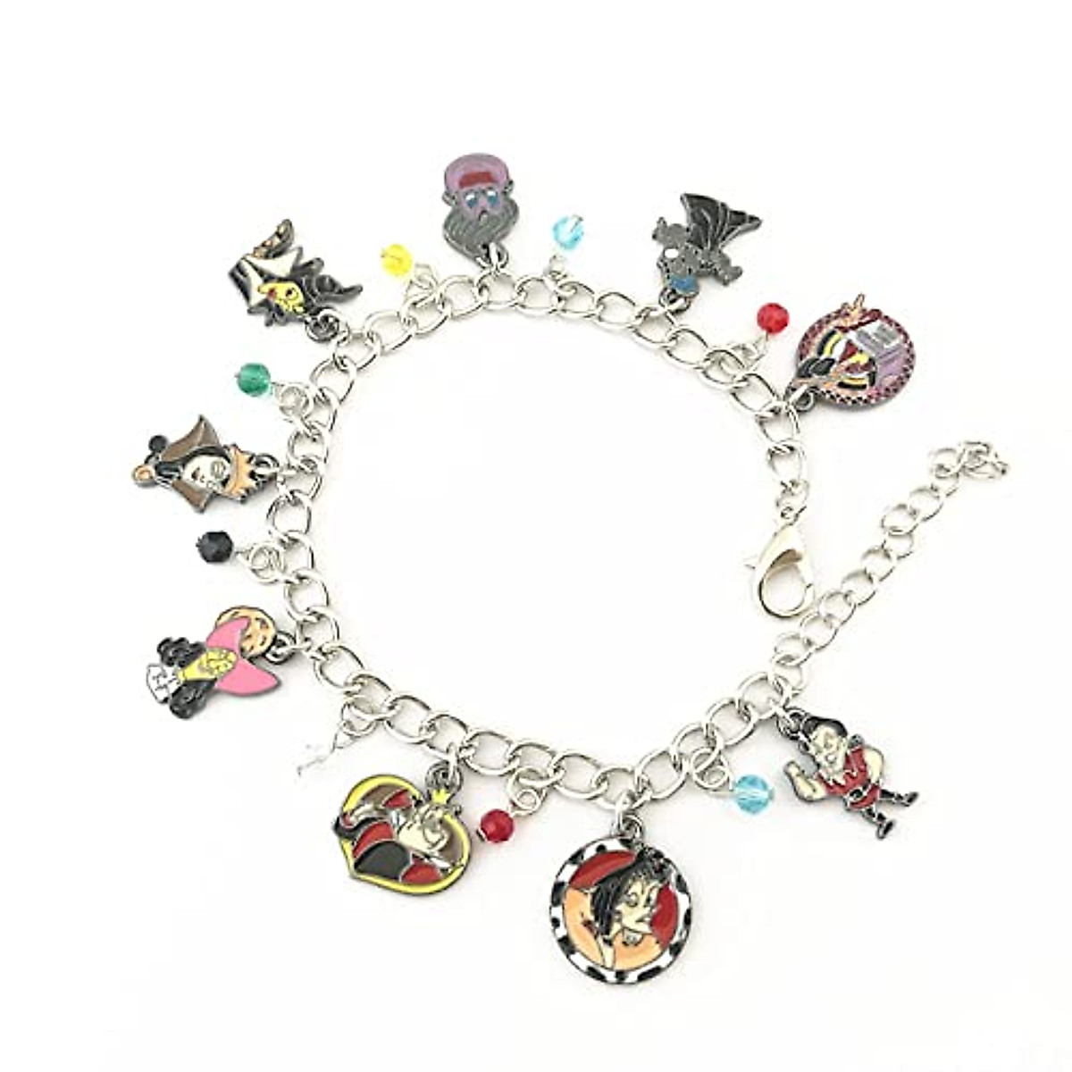 Blingsoul Horror Evil Little Charm Mermaid Bracelet - Adventure Queen Cosplay Elegant Merchandise Mermaid Jewelry Gift for Women | [J100055] Litle Mermad 2