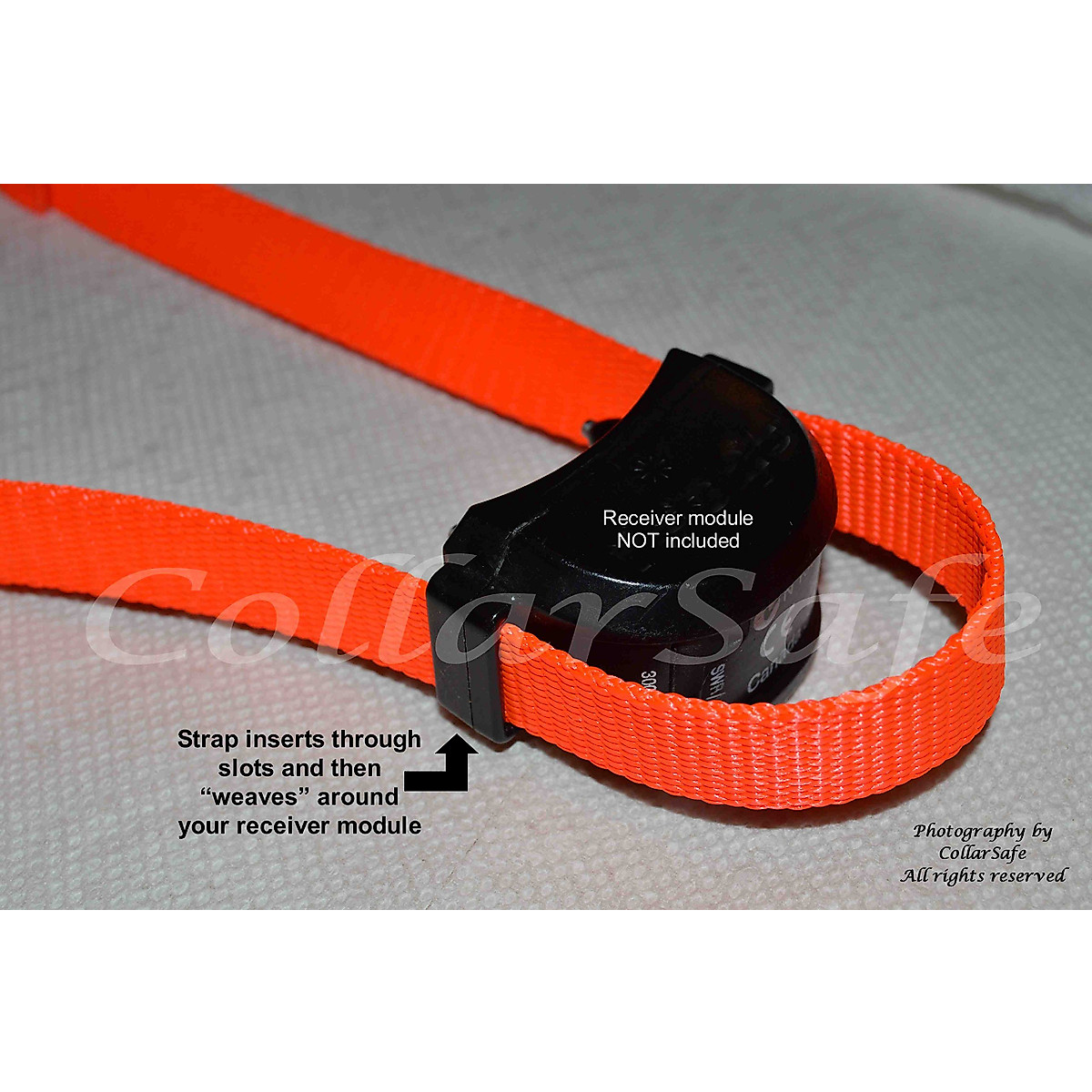 CollarSafe Designer Replacement Collar - Weaves (NO Holes) - FIT Petsafe Stay & Play Wireless Containment PIF00-12918 PIF00-12917 PIF00-13672 SportDog FieldTrainer YardTrainer - Read/View Photos