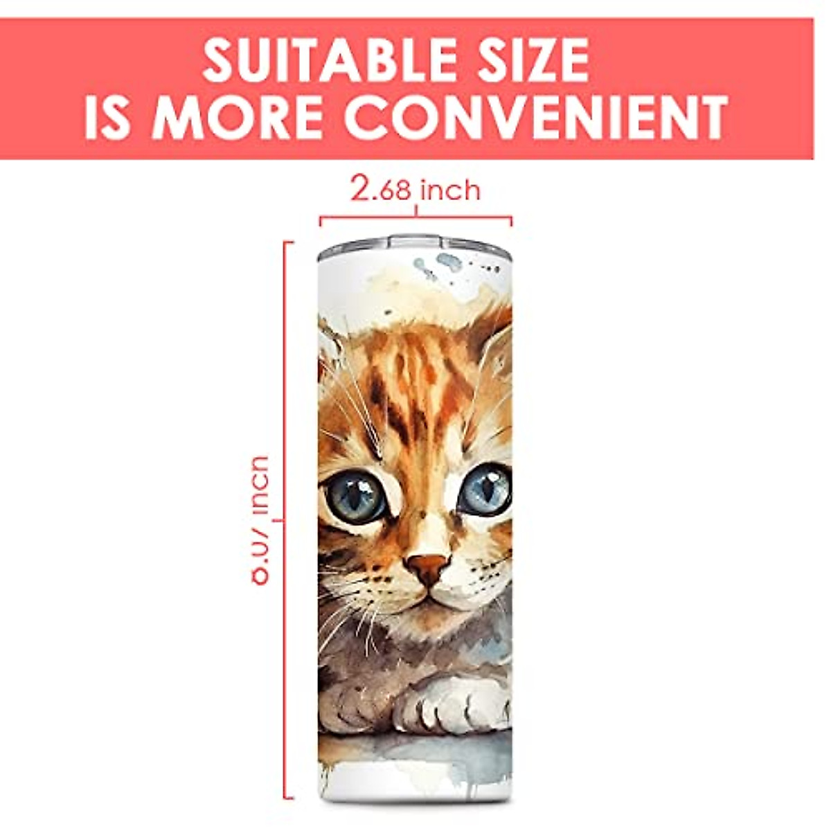 Deitybless Sublimation Tumblers bulk 20 oz Skinny,Stainless Steel Double Wall Insulated Straight Sublimation Tumbler Cups Blank White with Lid,Polymer Coating for Heat Transfer