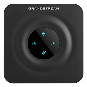 Grandstream GS-HT802 2 Port Analog Telephone Adapter VoIP Phone & Device, Black