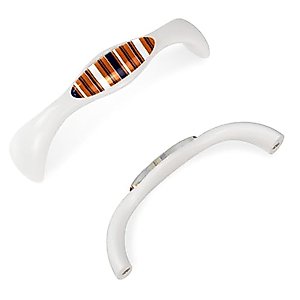 Pull Handle Fence Handle Long Cabinet Handles for Interior, Closet, Drawer, Outdoor, Garage, Retro Stripe