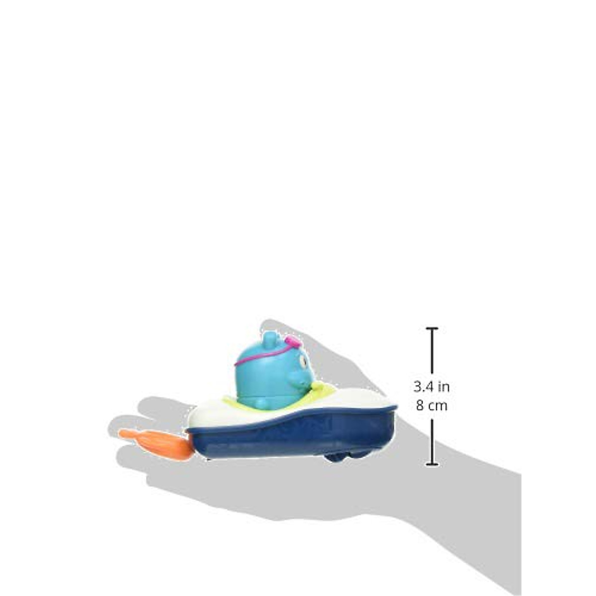 B. toys- Pull & Go Rider- Water Play Toy- Pull back boat- Color-changing rider- 10 months +