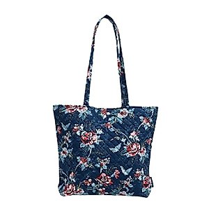 Vera Bradley Tote Bag in Rose Toile Signature Cotton
