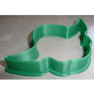 YODA OUTLINE HEAD FACE JEDI MASTER STAR WARS MOVIE CHARACTER LIGHTSABER SPECIAL OCCASION COOKIE CUTTER BAKING TOOL USA PR2045