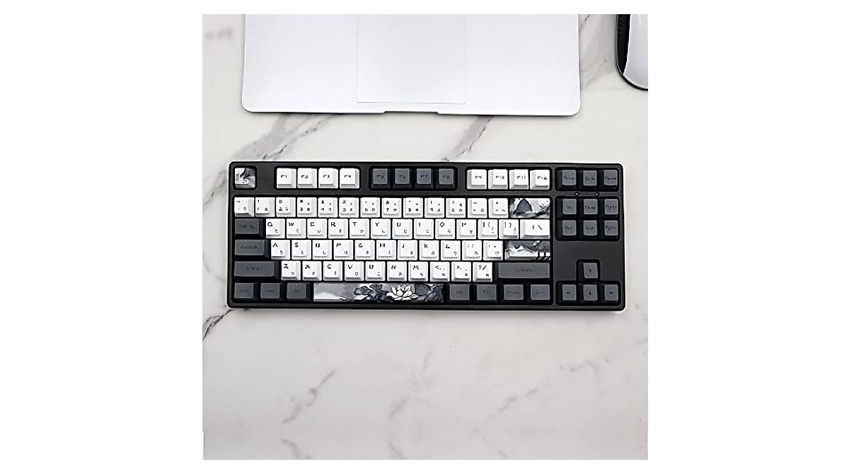 Shop MOLGRIA Ink Lotus Keycaps - 140 Custom Set