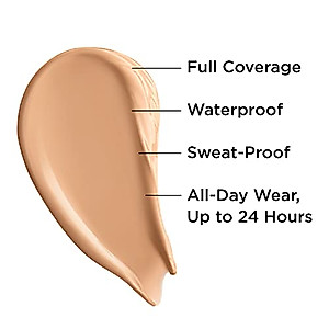 IT Cosmetics Bye Bye Under Eye Full Coverage Concealer - for Dark Circles, Fine Lines, Redness & Discoloration - Waterproof - Anti-Aging - Natural Finish – 25.0 Medium Natural (N), 0.4 fl oz