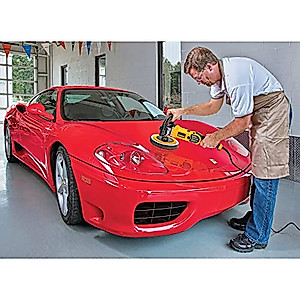 DEWALT Buffer/Polisher, Variable Speed, Soft Start, 7-Inch/9-Inch (DWP849X) , Yellow