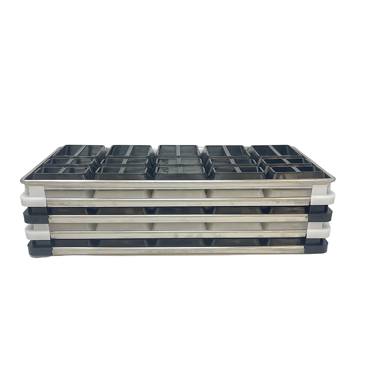 Tray Dividers for Harvest Right Freeze Dryer Trays (Black), Large - Mix