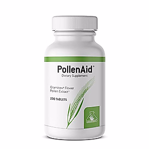 Graminex PollenAid Prostate Supplement: All Natural Prostate Support for Bladder Control & Urinary Tract Health, Rye Pollen Extract Made in USA, 200 Tablets (Pack of 2)